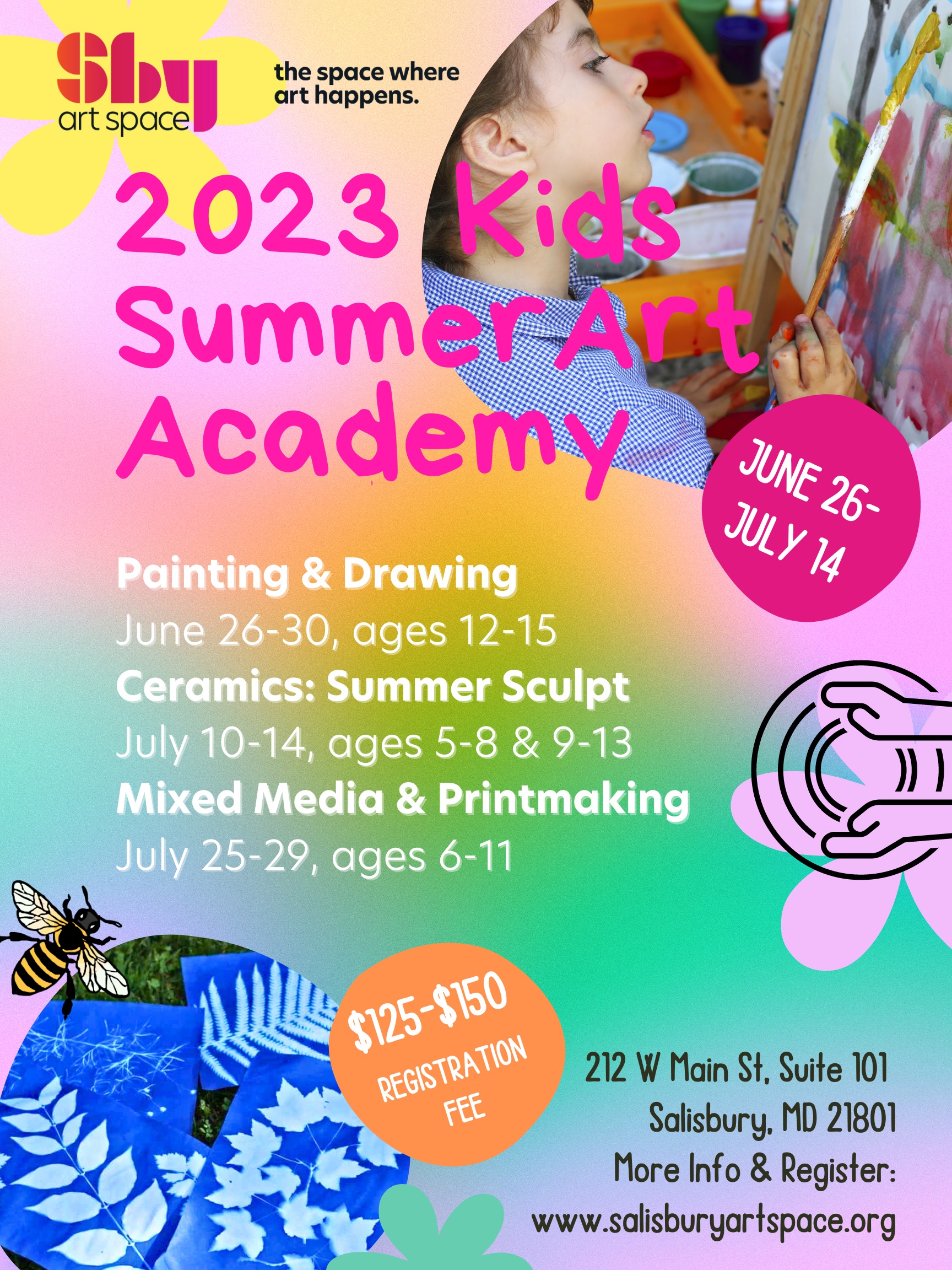 2023 Kids Summer Art Academy - Salisbury Art Space
